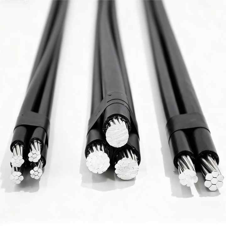 AAC ACSR AAAC Conductor XLPE Insulated ABC Aerial Bundle Electrical ...