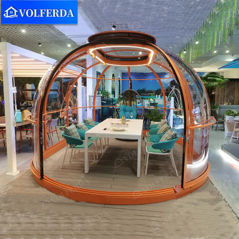 VOLFERDA E7 Space Capsule House Prefab Houses Set kitchen Cabinet ...