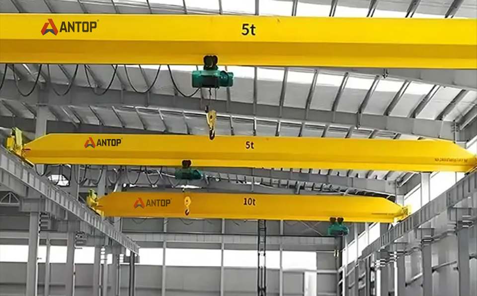 Electric Single Beam Bridge Crane 5T 10T 16T with Schneider Electric ...