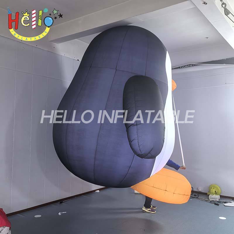Giant Inflatable Penguin Costume Wearable Cute Sea Animal Mascot Suit ...