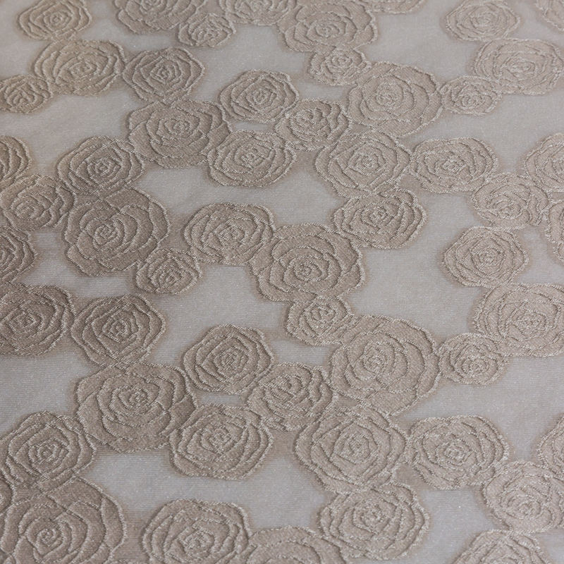 KEER Factory's TDD290NA-L Hot Selling Luxury 3D Rose Jacquard Fabric ...