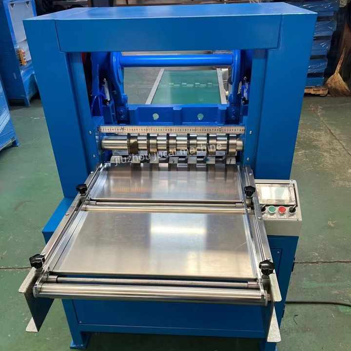 Electrical Rubber Strip Cutting Machine / Rubber Sheet & Tube Slitting ...