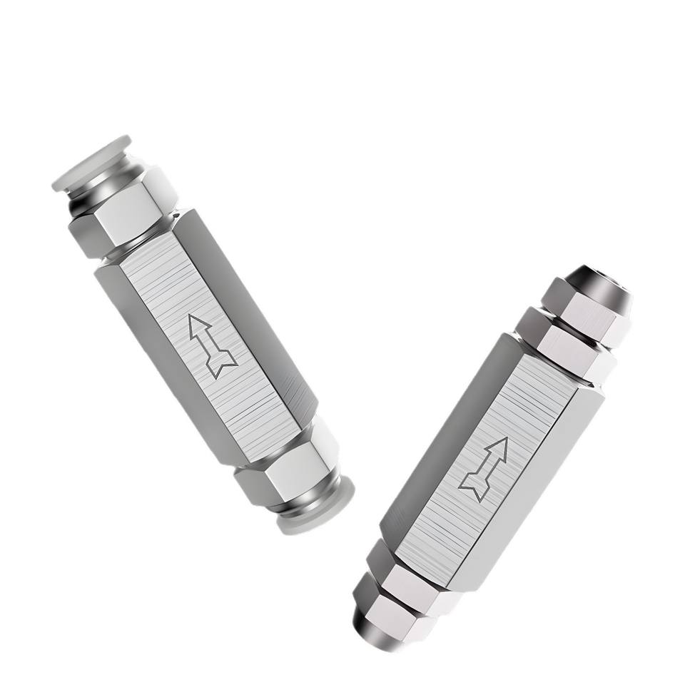 AKH Check Valve Pneumatic Air Hose Straight-Through Type Multi-Thread ...