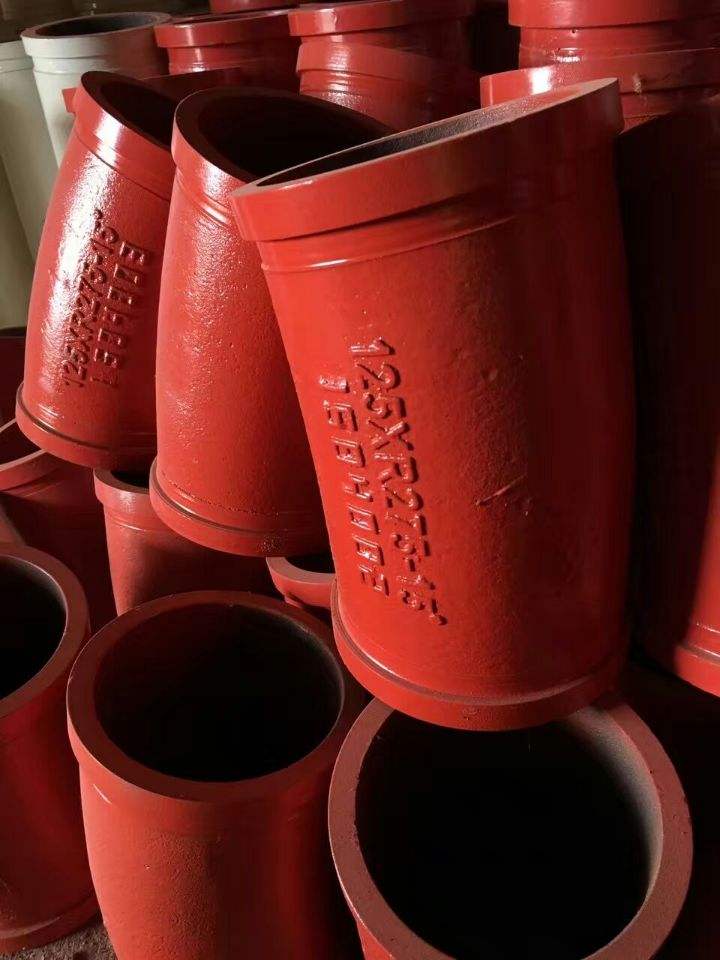 Zoomlion Concrete Pump Elbow, Concrete Placing Boom Elbow DN125*R275 ...