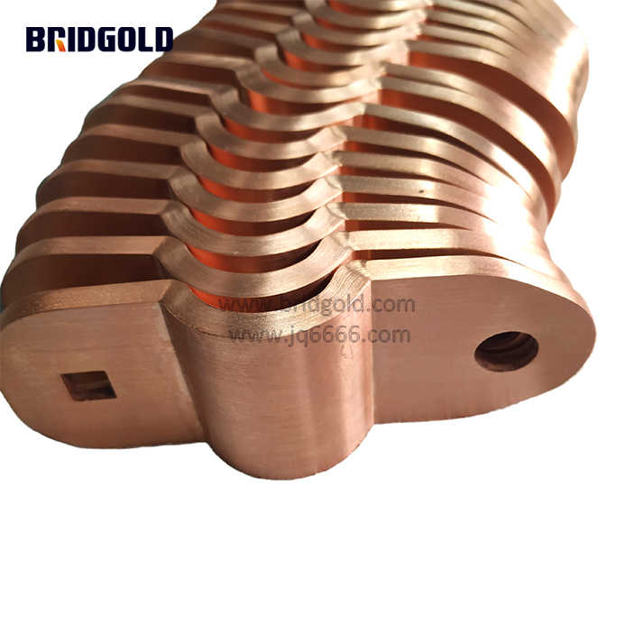 High current copper laminated flexible shunts copper foil busbar ...