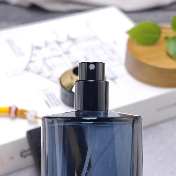 The Manufacturer Wholesales Round Dark - Blue Perfume Bottles, Which ...
