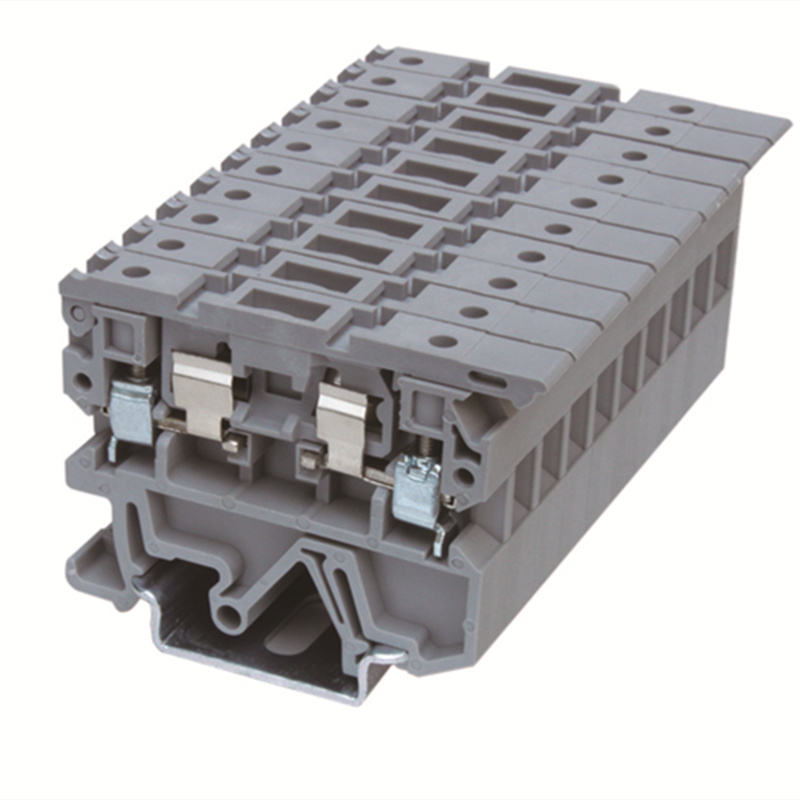 Component Double Wire 3-way Self-locking Terminal Blocks With Holding ...