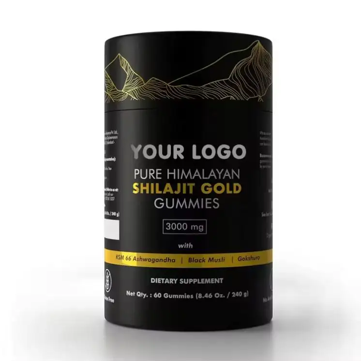 Shilajit Gummy Candy - Pure Himalayan Organic Supplement