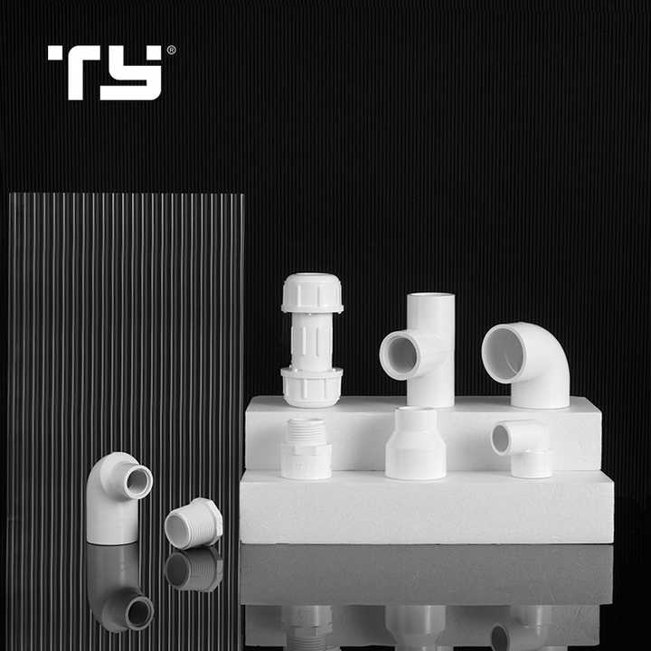 Plastic UPVC CPVC PVC ASTM Standard Sch40 or Sch 80 Pipe Fitting End ...