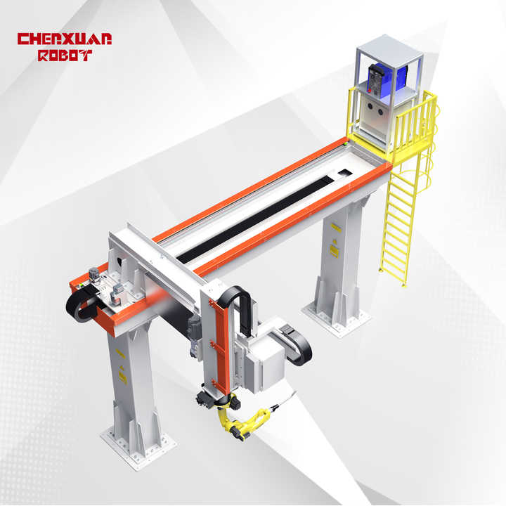 Inverted Welding Overhead Robot Track System | Stable Ceiling-Mounted ...