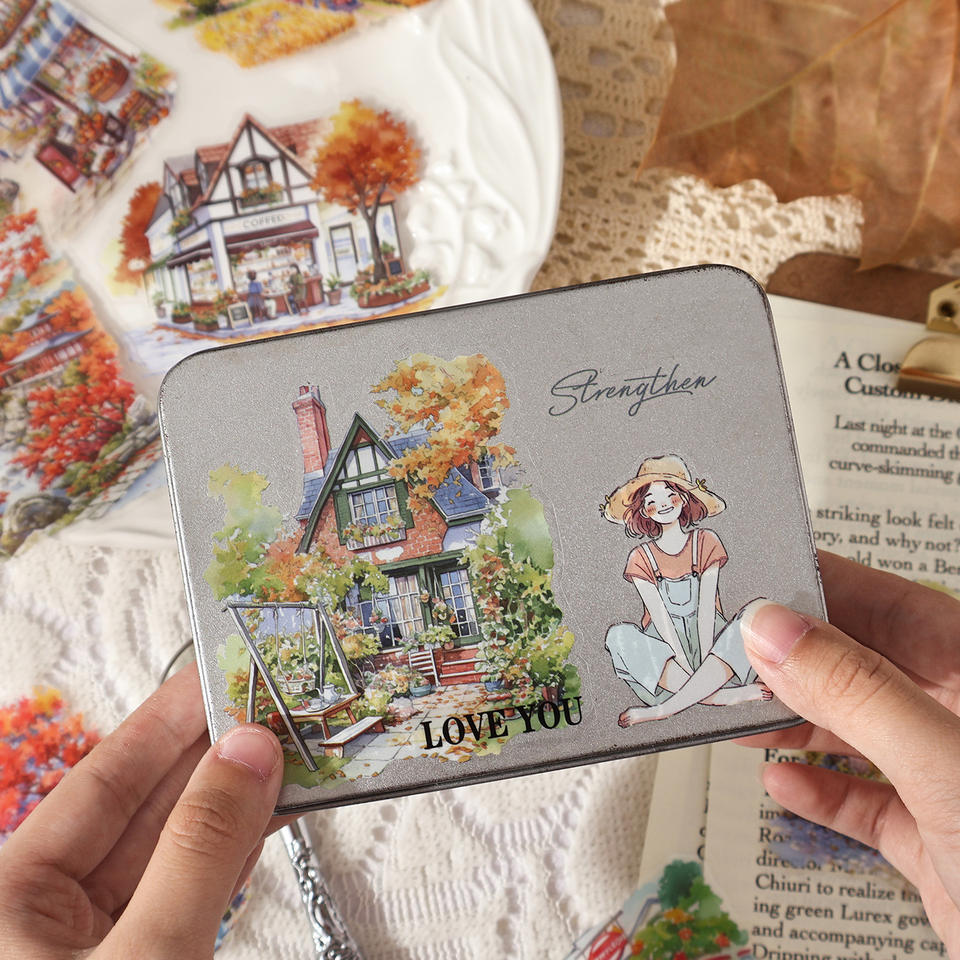 10 Sheets Per Pack Seasonal Sketches Series Waterproof Sticker Sheets ...