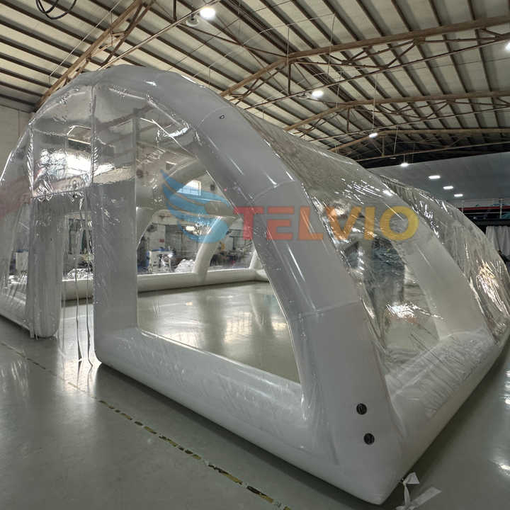 Outdoor Airtight Swimming Pool Dome Tent Transparent Bubble Inflatable ...