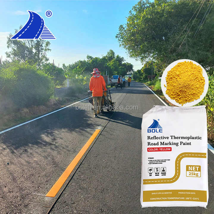 Vietnam Popular Thermoplastic Road Marking Reflective Paint Fast ...