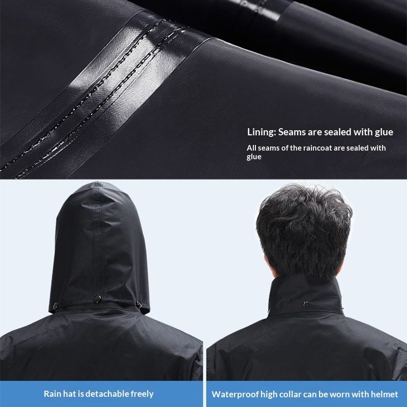 Full Body Waterproof Reflective Bicycle Rain Suit with Oxford Cloth ...