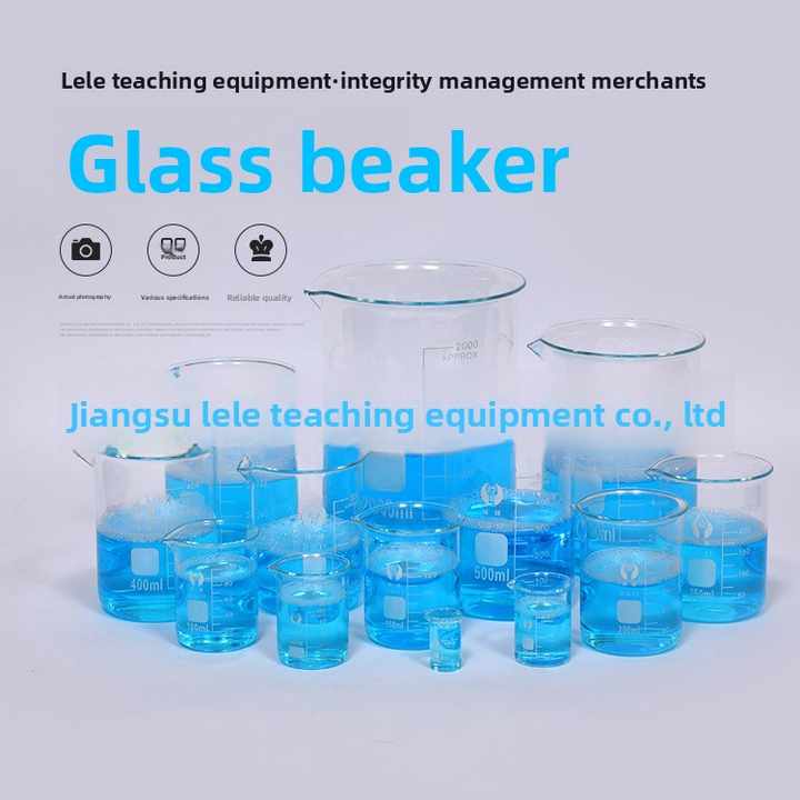 High Borosilicate 50ml 100ml 250ml 500ml 1000ml Glass Beaker Measuring ...