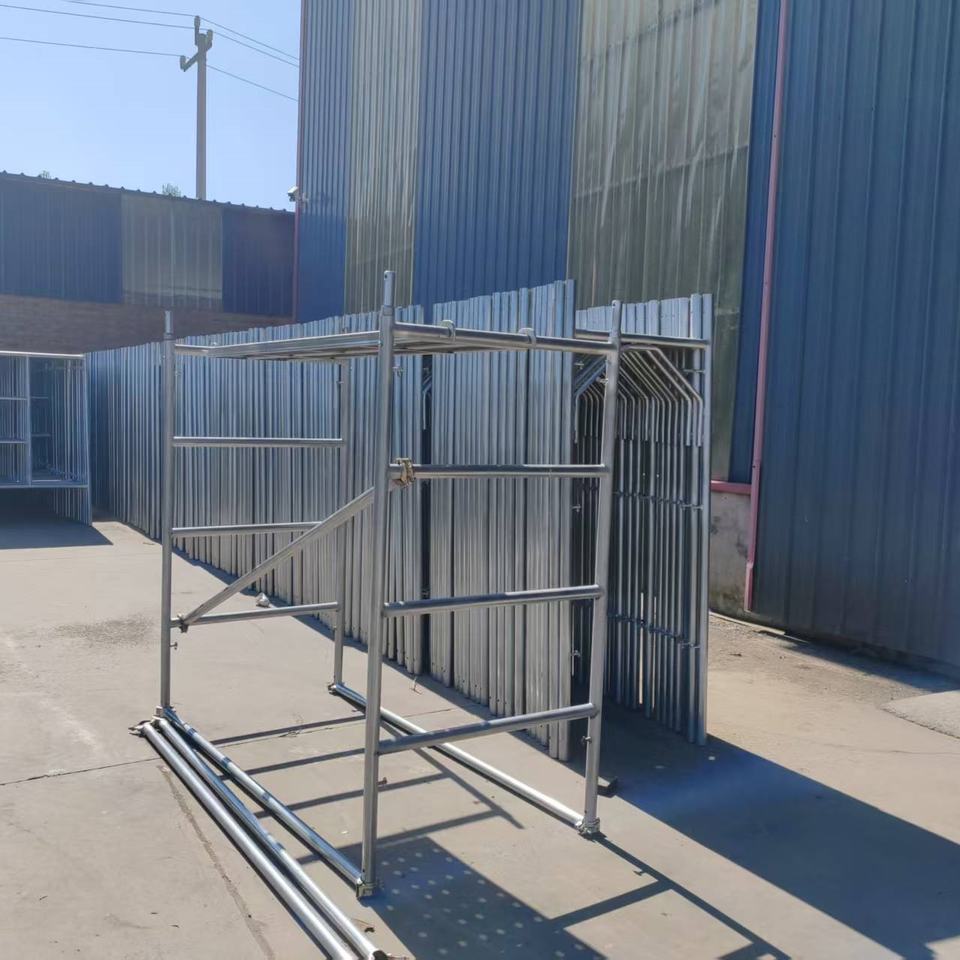 Industrial Outdoor Building Four-bar Scaffolding Frame Q235 Steel ...