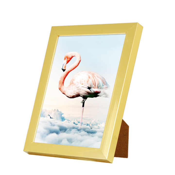 Modern PVC Frame Wood Grain Children's Art Color Open Pvc Plastic ...