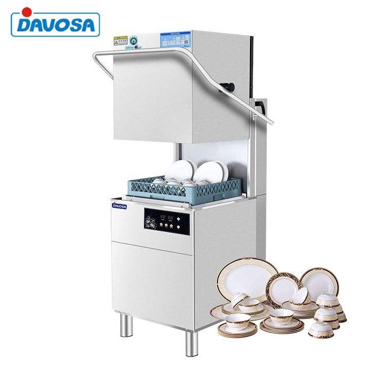 High Efficiency Commercial Automatic Dishwashing Machine 304 Stainless ...