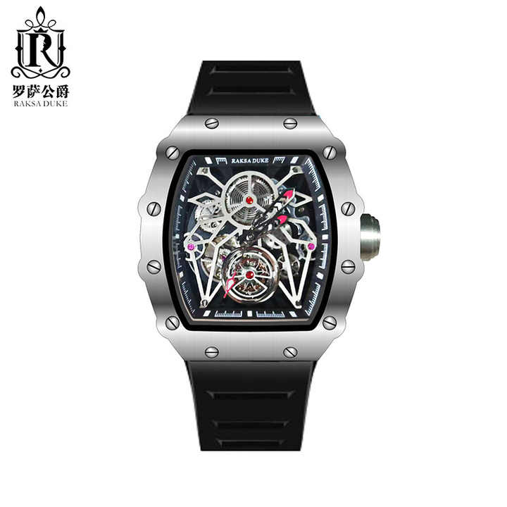 Novedades Relojes automáticos Relojes de diseño cuadrado ahuecados ...