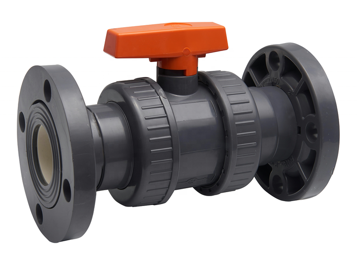 Union PVC Ball Valve Double Manual Operation for Water & Irrigation ...