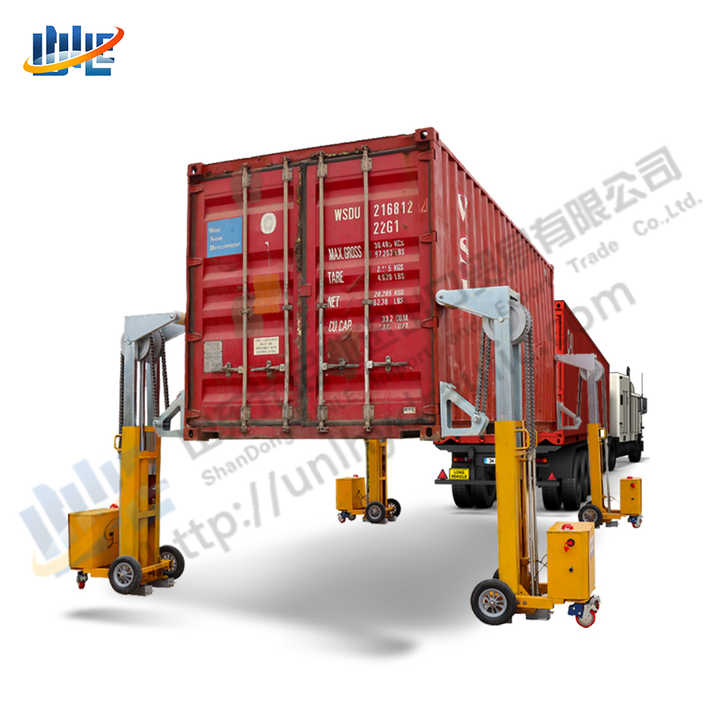 20ft 40ft container moving shipping Container loading and unloading container lifting hydraulic ...