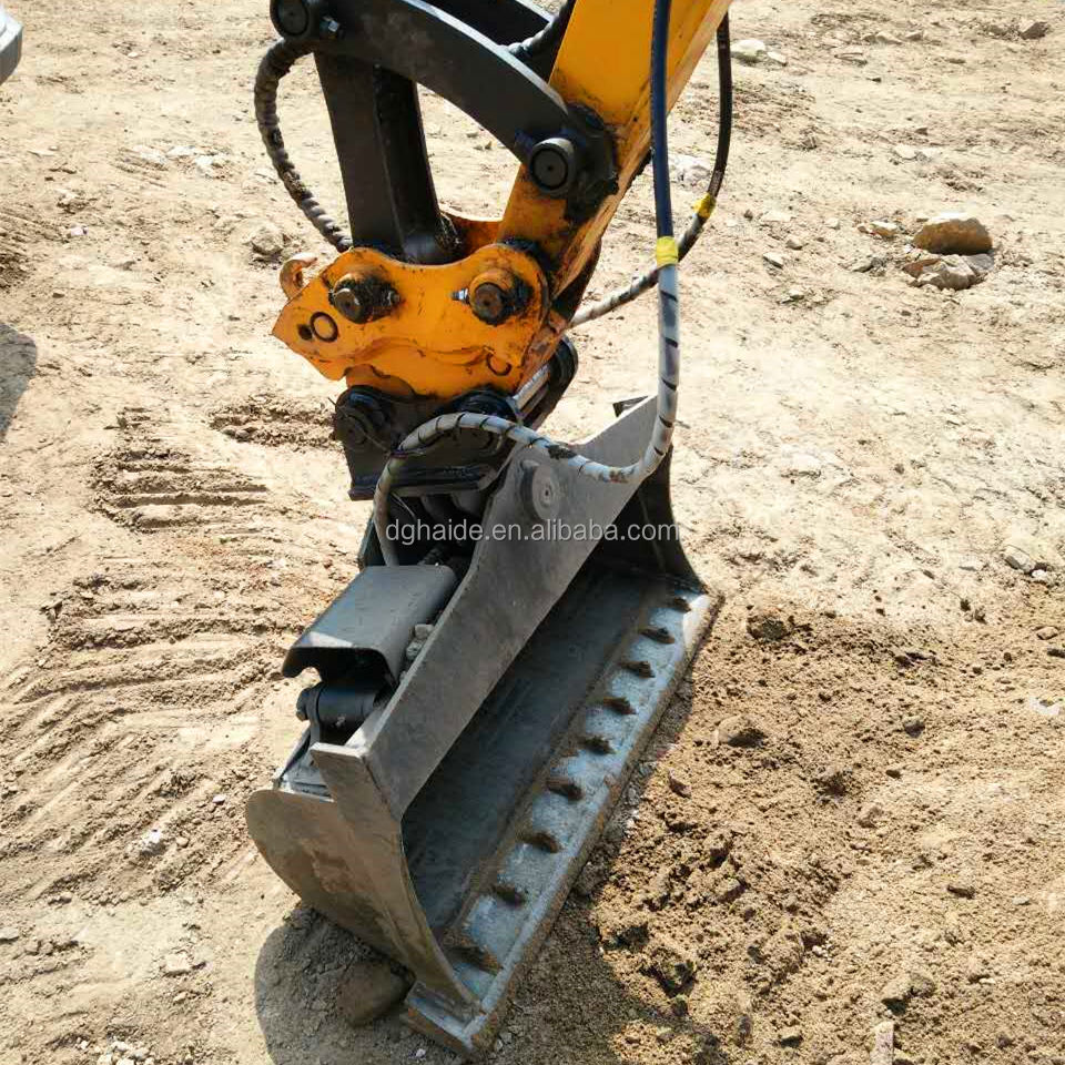 Top quality 1200mm wide mini excavator tilt cleaning bucket with bolt ...