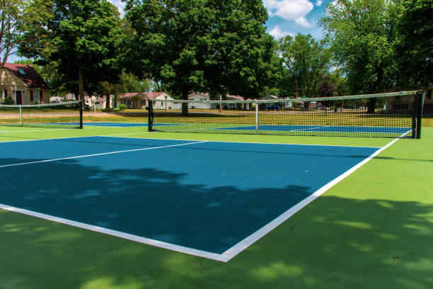 Durable Outdoor Sports Flooring - Plastic Pickleball Courts