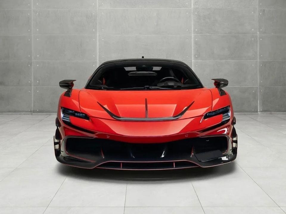 For Ferrari SF90 Upgrade MSY Lip Kit - Dry Carbon Fiber| Alibaba.com