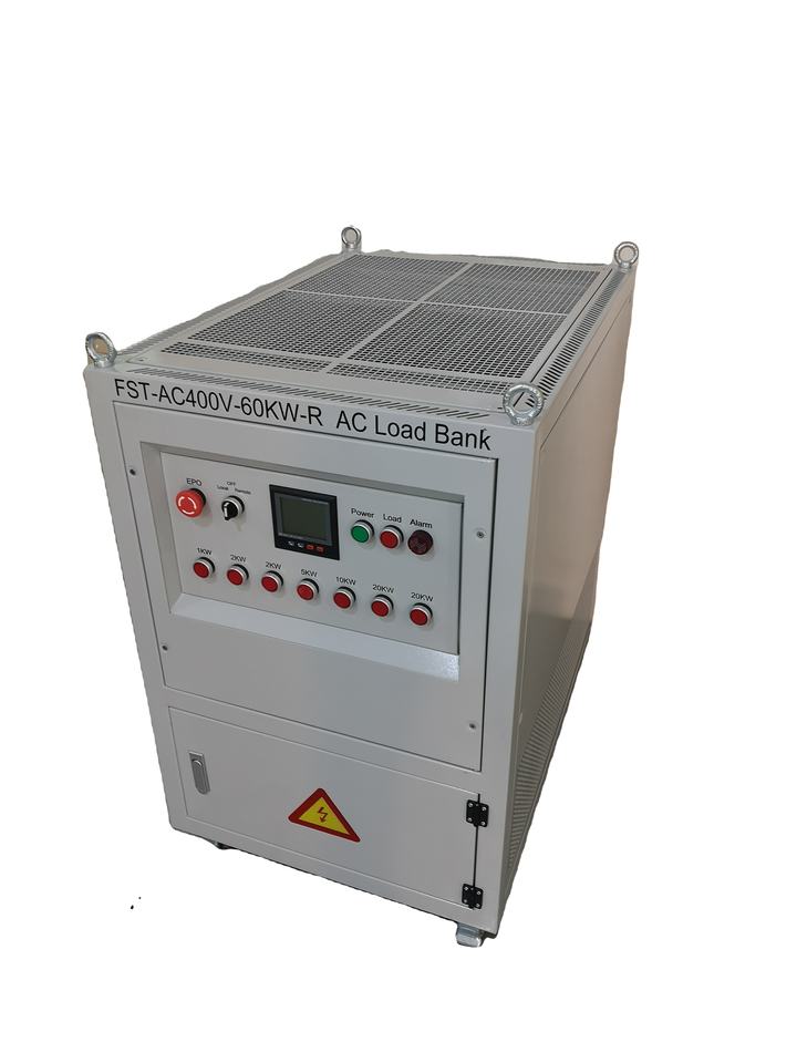 Thee Phase 220V 1-100KW Manual Adjustable Resistive AC Load Bank for ...