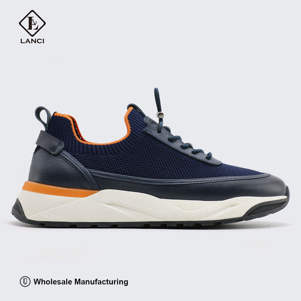 LANCI Wholesale Shoe Manufacturers Comfortable Breathable Genuine ...