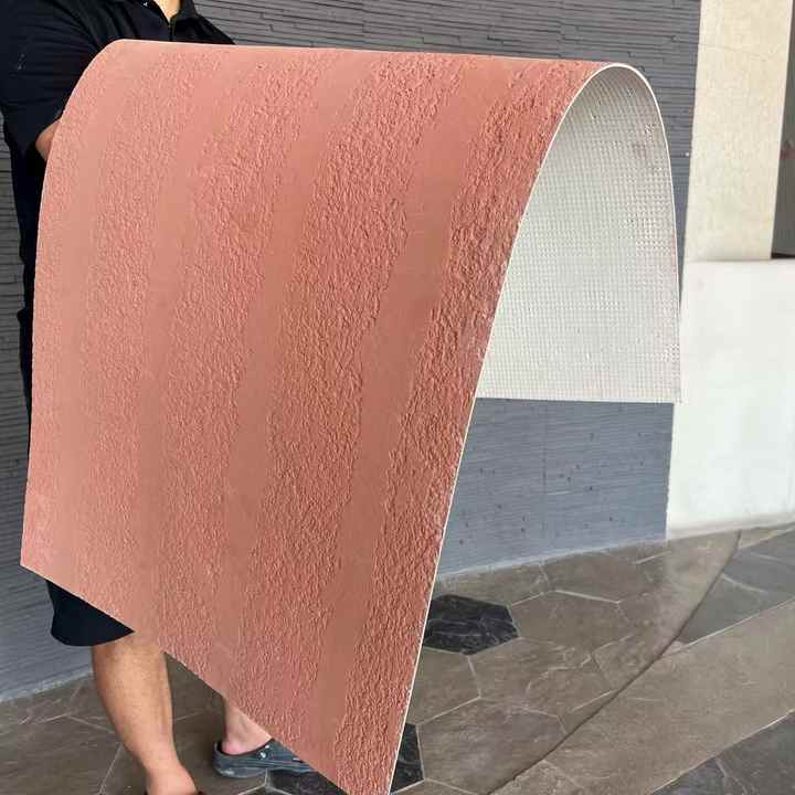 Flexible Stone Rammed Earth Wall Board Soft Tile Slabs Panel Loam ...