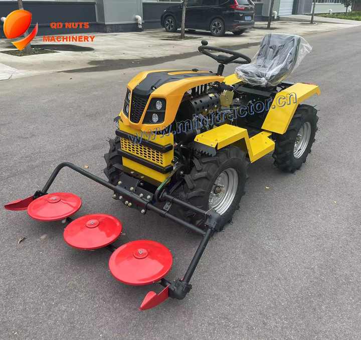 Agricultural Multifunction Lawn Mower Tractor - Rotary Cultivator