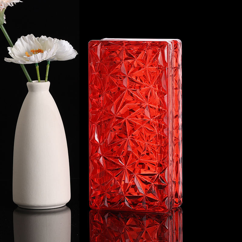 Hollow Crystal Glass Bricks 200*100*50MM Crystal Bricks for Decorative ...