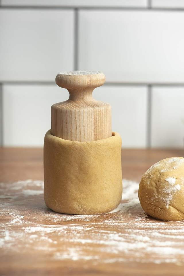 Wooden Pie Dolly: Handcrafted Mould for Easy Homemade Pie Crusts - Eco ...