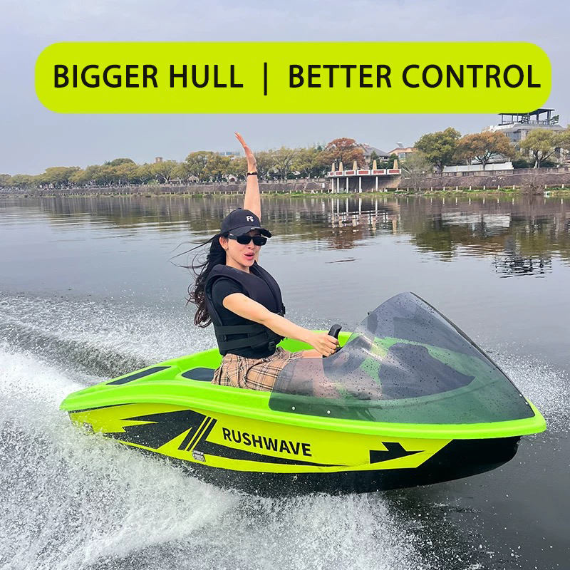 Rush Wave Surf Boat - Electric Inflatable 2-Person