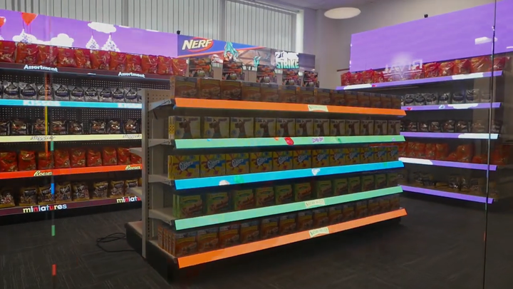 Screen Stretch Bar LCD Store Shelves - Ultra Wide Display