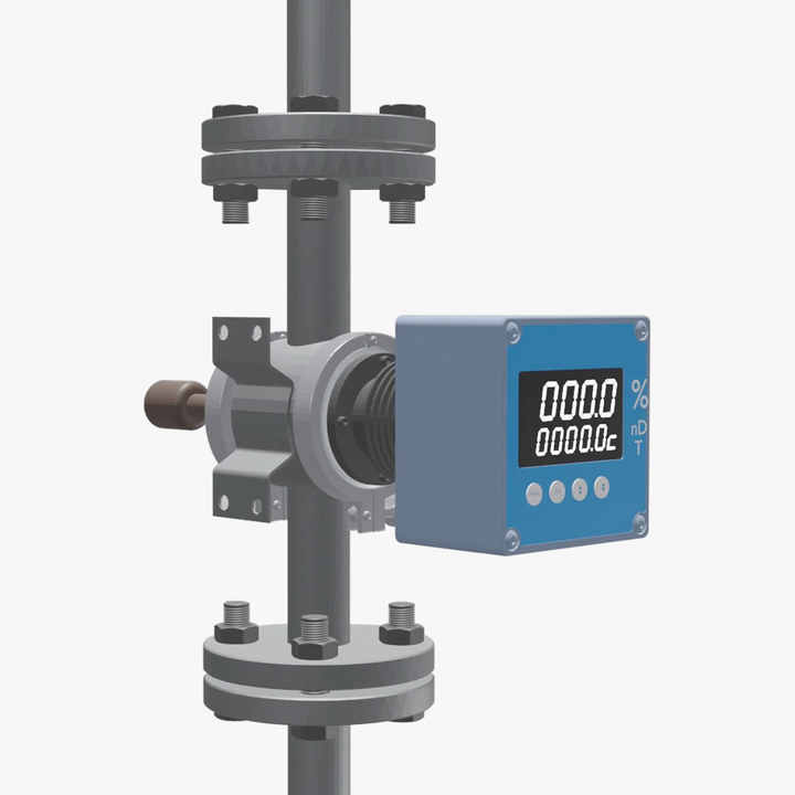 0-90% Smart Sensor Inline Process Refractometer Digital Brix Meter in ...