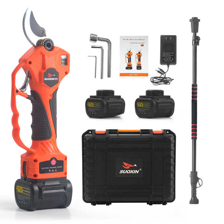 21V 1.2 Inches Battery Powered Telescopic Shear Electric Scissors ...