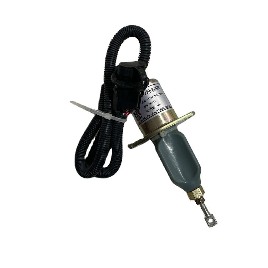 Shut Off Solenoid Valve 612600091086 for Engine Spare Parts - Fuel ...