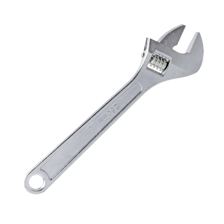 Adjustable Carbon Steel Wrench Chrome Finish Plastic Coating Handle for ...