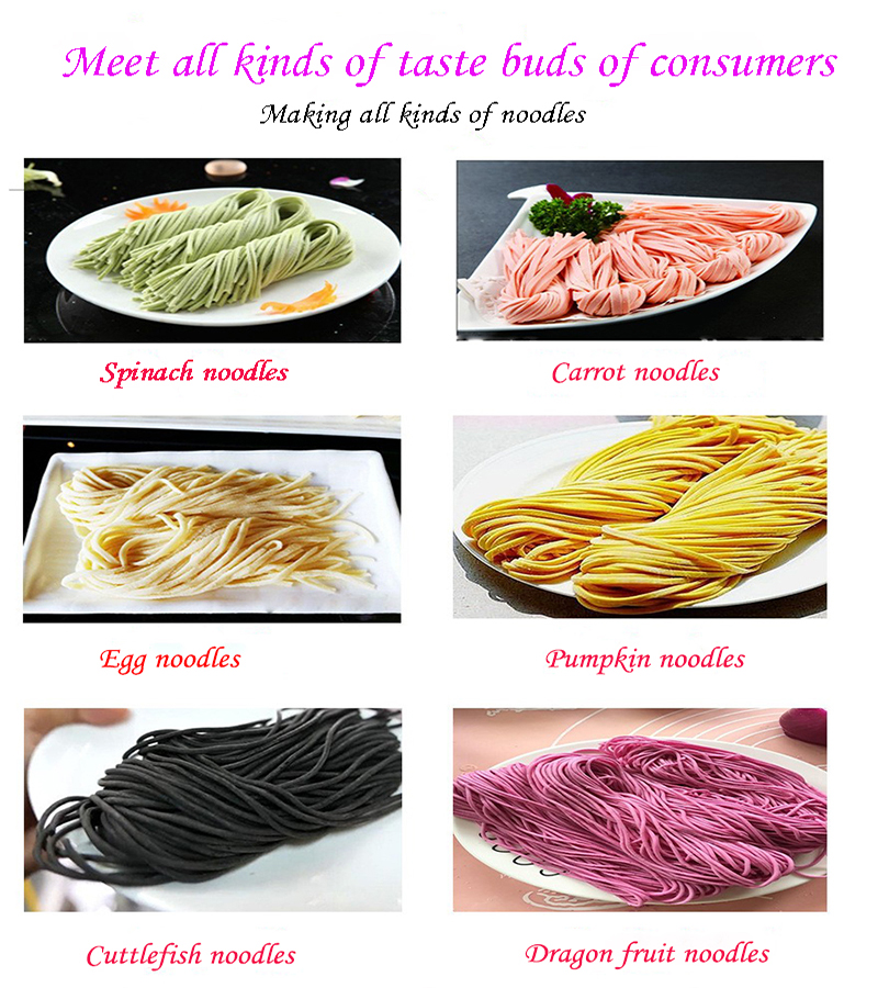 Fresh Noodle Dumpling Wrapper Making Machine Small Noodle Maker ...