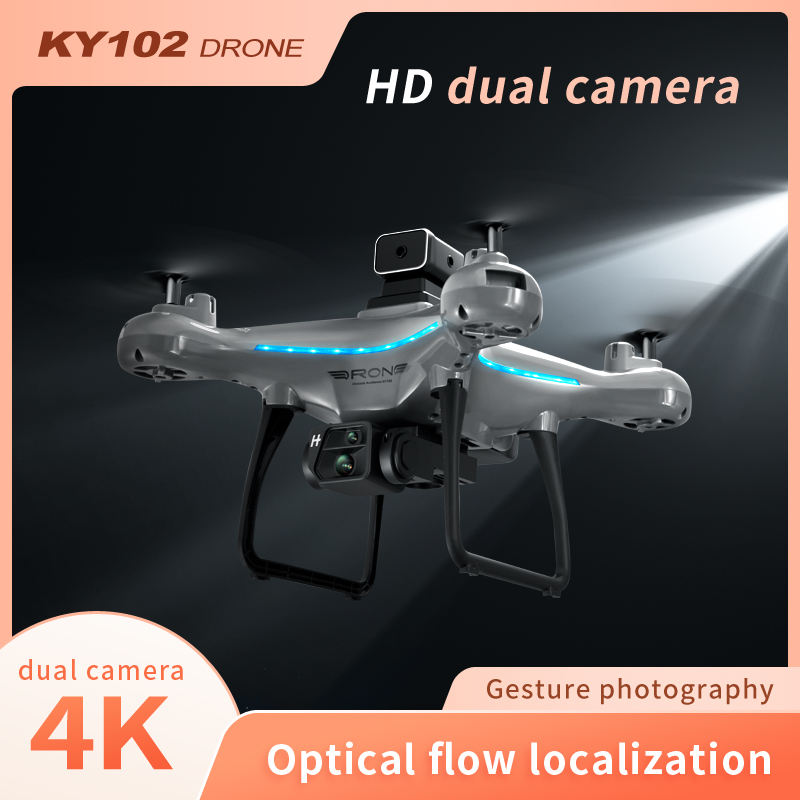 Portable RC Drone - 4K HD Dual Camera Obstacle Avoidance