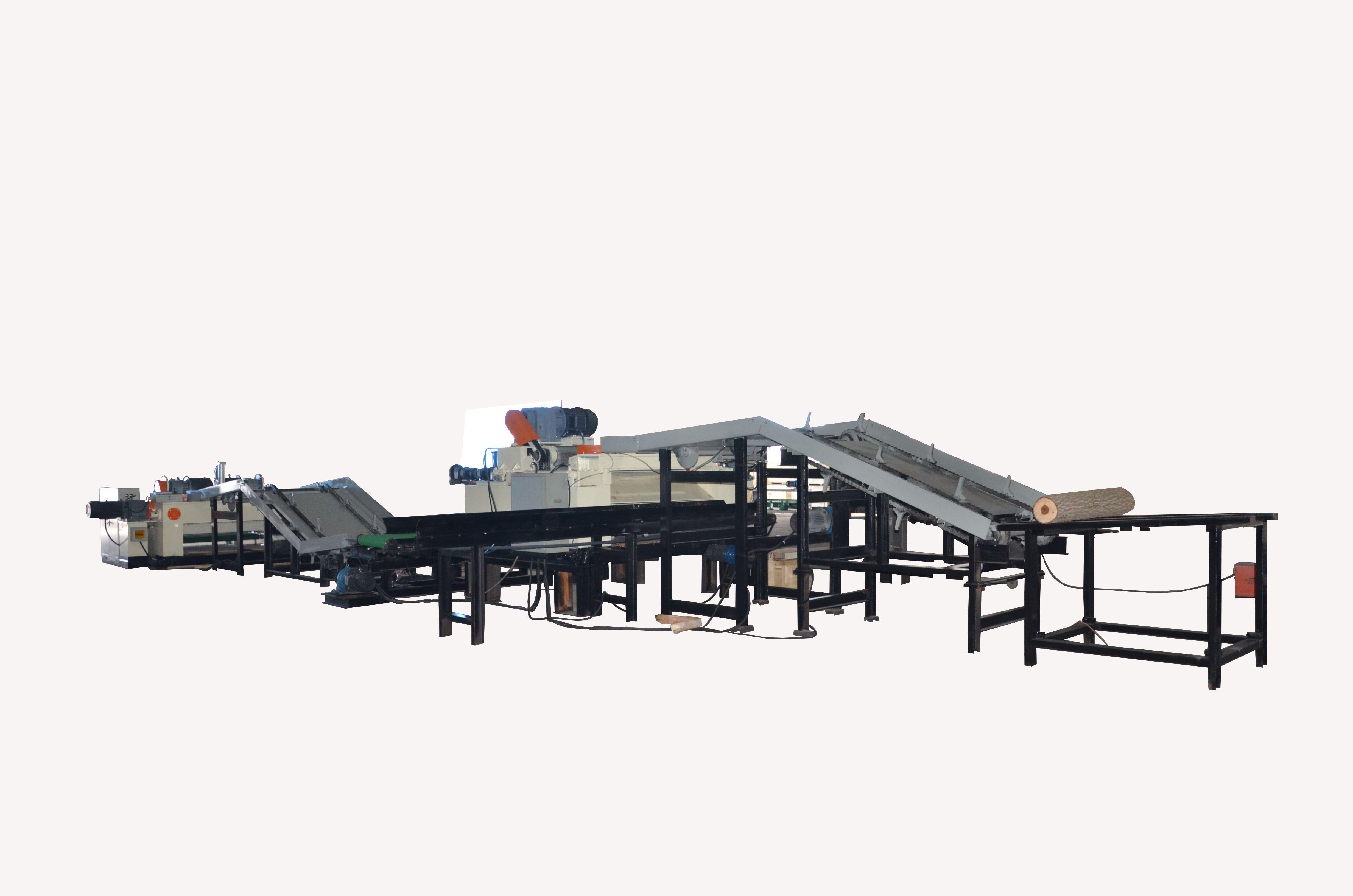 core veneer peeling lathe - spindleless veneer peeling machine