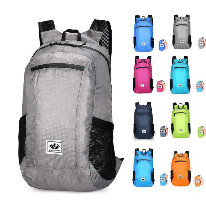 Colorful Folding Bag Waterproof Outdoor Backpack Lightweight Printed ...