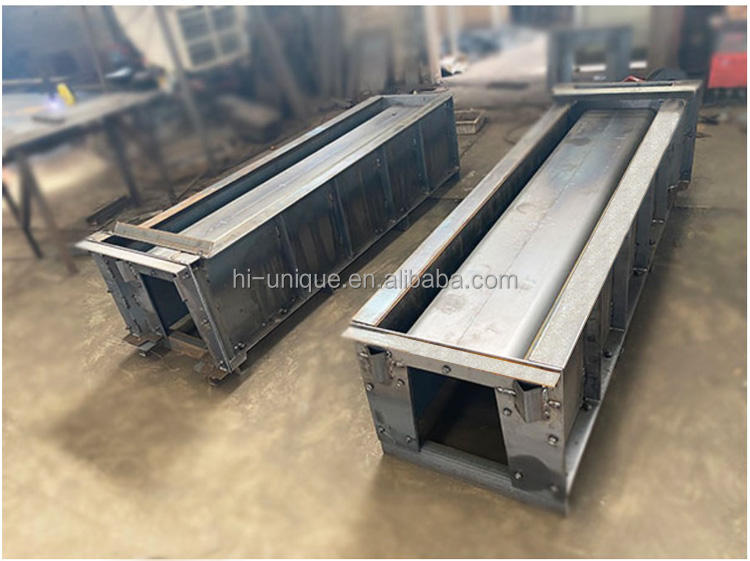 Wet Casting Concrete U Shaped Channel Mould for Culvert Drainage
