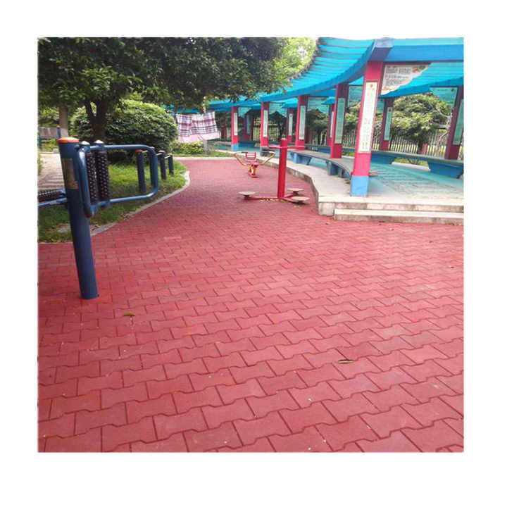 Outdoor Indoor Dog-bone Shape Rubber Bricks Flooring Tile| Alibaba.com