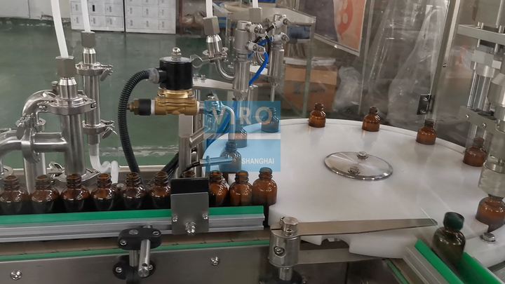Auto Piston Filling Capping Labeling Cartoning Machine for Bottle Jar ...