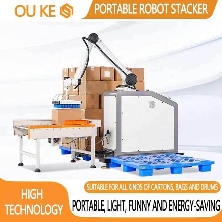 YB Automatic Cobot Robot Stacker Arm Gripper Carton Bottle Stacker ...