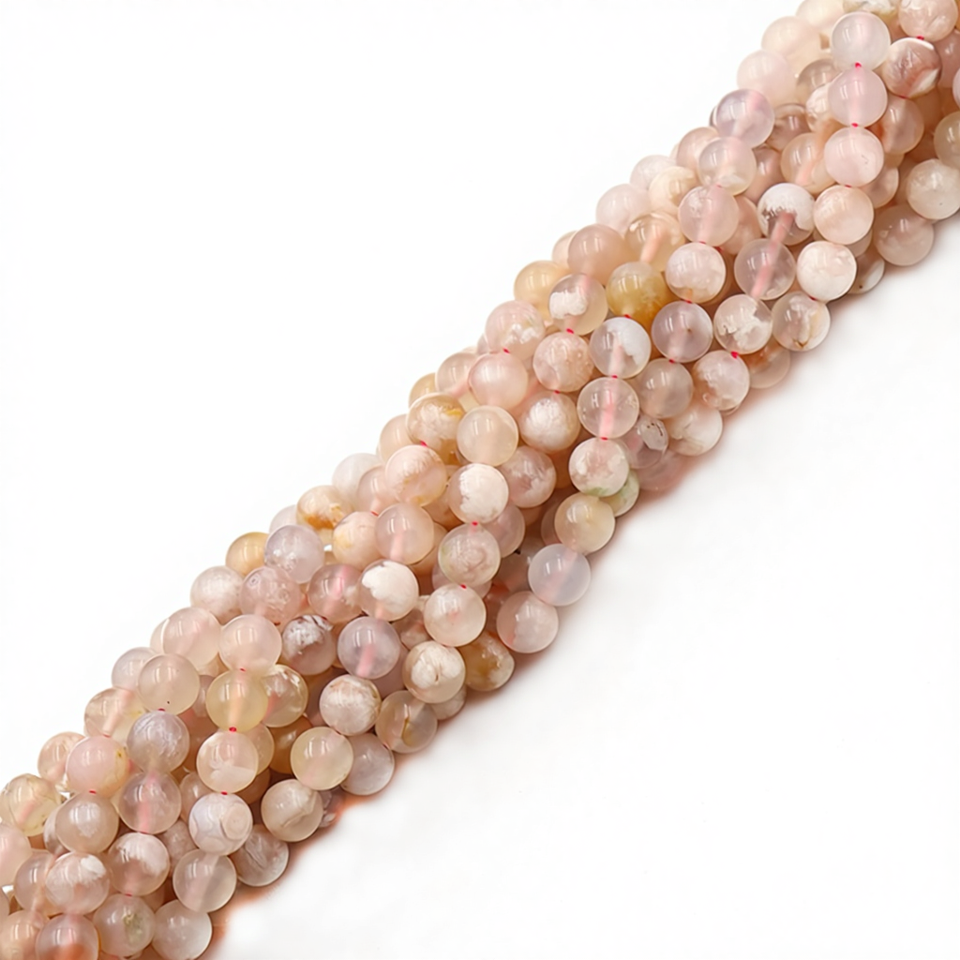 Candy Red Yanyuan Agate Beads - Perfect for DIY Jewelry