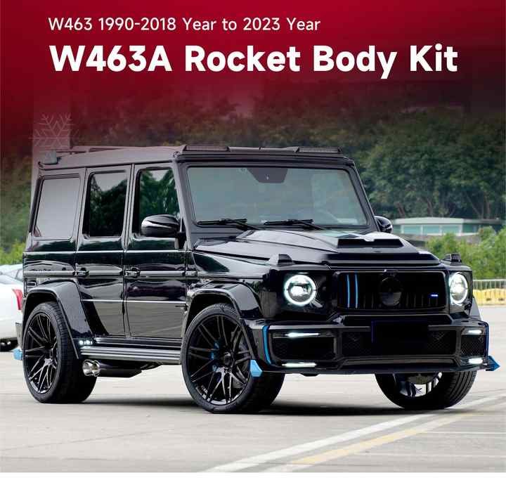 For Mercedes W463 Upgrade Rocket 900 Style Body Kit for Mercedes Benz G ...